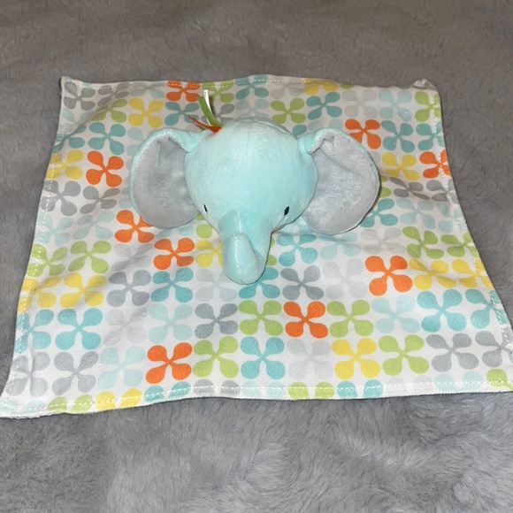 Boppy | Toys | Boppy Elephant Security Blanket Plush Puppet Lovey Toy ...